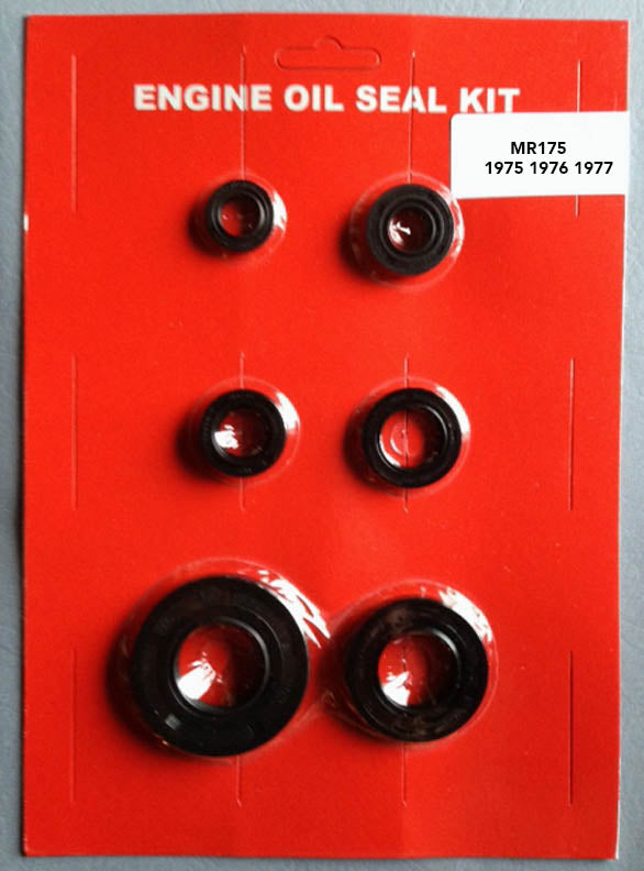 Honda MR175 Oil Seal Kit Elsinore 1975 1976 1977 Engine Crank Motorcyc ...
