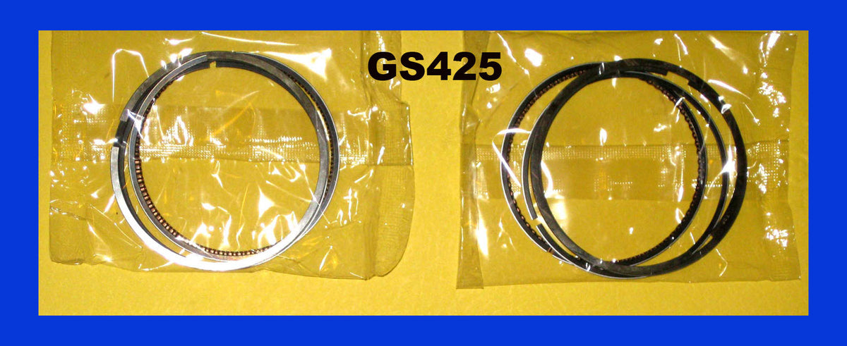 Suzuki GS425 Piston Ring Set X2 Sets 425 1979 Motorcycle New STD # 121 ...
